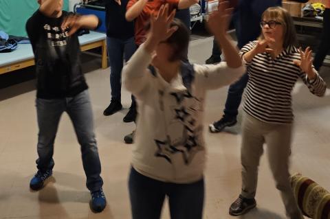 I RAGAZZI DI SPECIAL SPORT PRONTI A BALLARE SULLE NOTE DE "L'OMBELICO ...